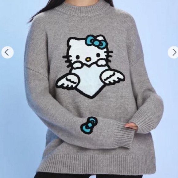 Hello Kitty | Sweaters | Nwt Hello Kitty Forever 2 Blue Angel ...